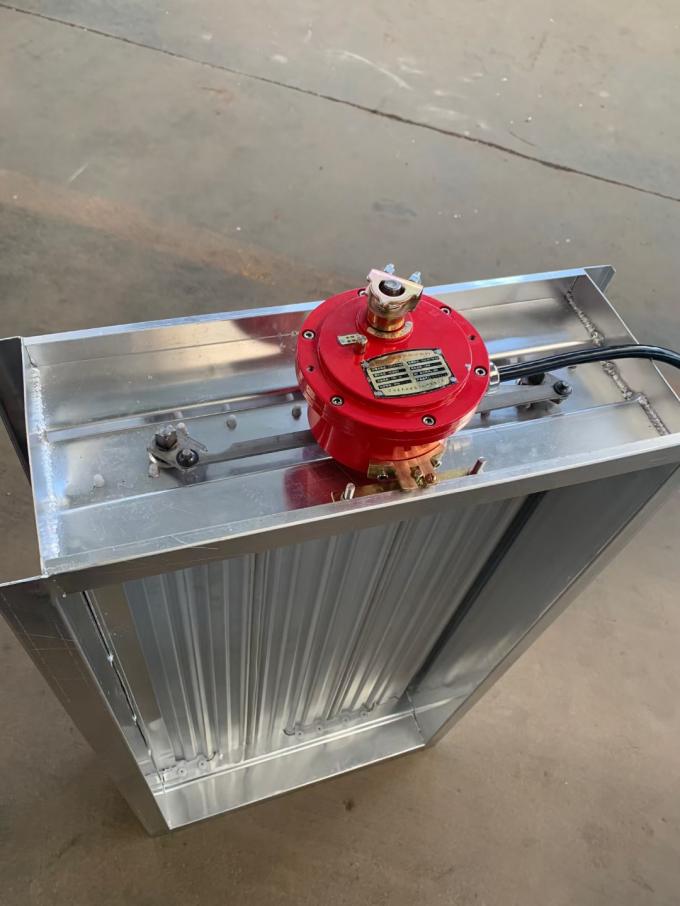 Customized Duct Fire Damper Automatic For Smoke Ventilation Ductwork