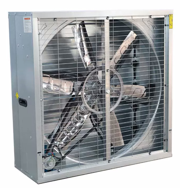 445kw Negative Pressure Fan 54rpm Speed Galvanized Steel Easy To Use