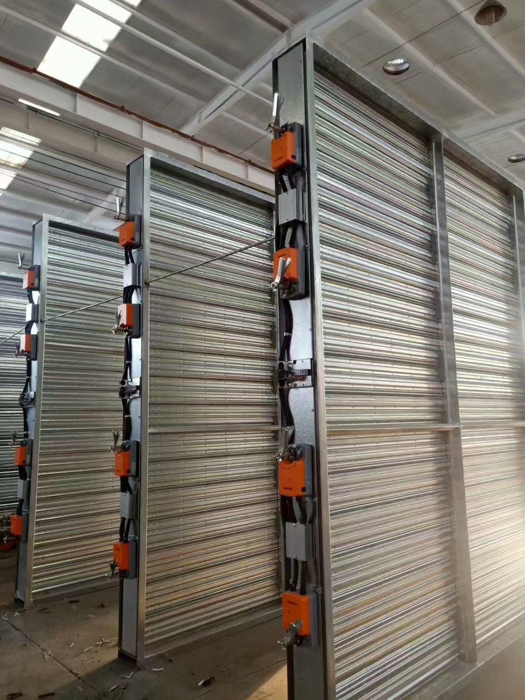 Electric Fire Damper Hvac Environmental Protection Easy Installation